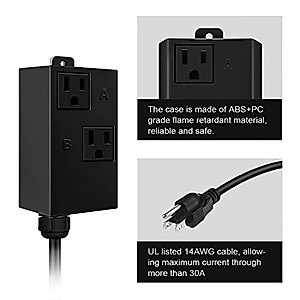 Automatic Vacuum Switch for Power Tools, Etoolcity Unique Current Sensing Technology to Delay Vacuum On to Prevent Circuit Overload, Eliminating Circuit Breaker Tripping