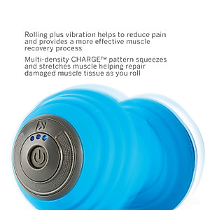 Trigger Point Performance TriggerPoint CHARGE VIBE Three-Speed Ridged Vibrating Portable Foam Roller
