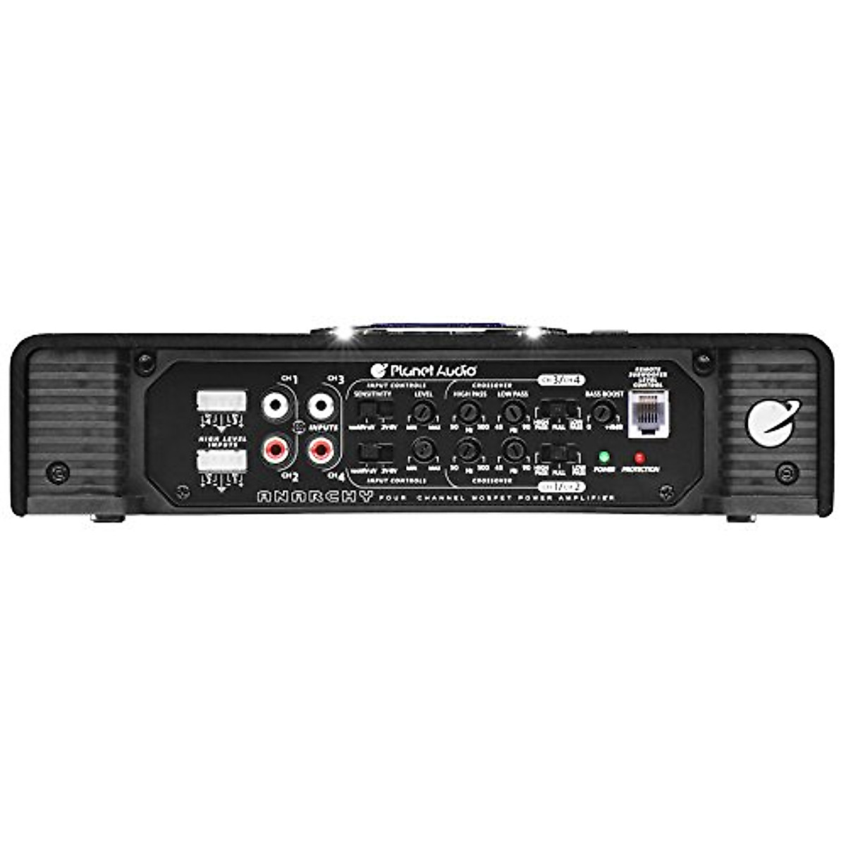 Planet Audio AC1600.4 1600W 4 Channel Car Amplifier Power Amp+Remote AC16004