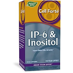 Nature's Way Cell Forté IP-6 & Inositol Supplement, Gluten-Free, Vegan, 240 Capsules