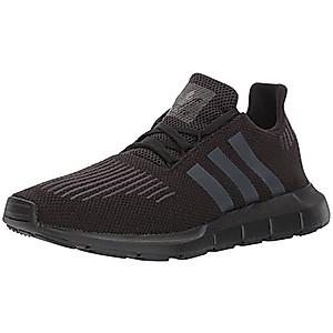 adidas Originals Men's Swift Run Shoes,Black/Utility Black/Black,8 M US