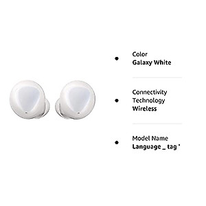 Samsung Galaxy Buds 2019, Bluetooth True Wireless Earbuds (Renewed)