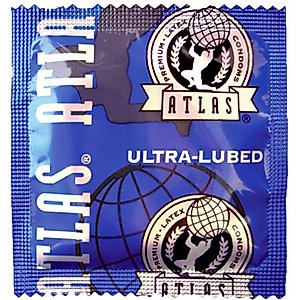 Atlas Ultra-Lubed Condoms 24 Pack