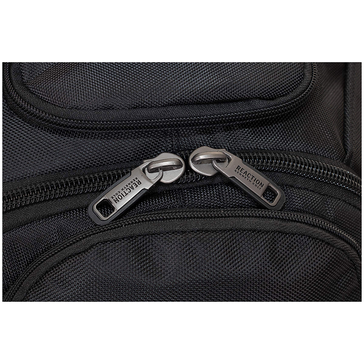 Kenneth Cole Reaction Pack-of-All-Trades' Multi-Pocket 17.0” Laptop & Tablet Business Travel Backpack, Black, One Size