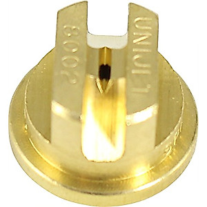 Smith Performance Sprayers 182921 Brass Flat Tip 0.2 GPM, 80-Degree Fan, 8002, for NL402 Backpack Spraye, Gold Color