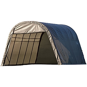 ShelterLogic 74332 Grey 12'x24'x10' Round Style Shelter