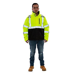 Tingley Narwhal J26142 High Visibility Heat Retention Jacket, 2X-Large, Fluorescent Yellow-Green