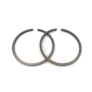 Piston Ring Rings Set 49mm x 1.5mm 1127 034 3006, 1127 034 3007 for STIHL 039 MS390 08S TS 360 TS 3605 Dolmar 120 Makita DCS6800 PS 6800 i Oleomac 261 Chainsaw Brushcutters Engine