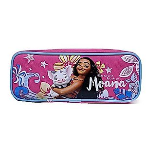 Disney Moana Pencil Case Zippered Bag Canvas (Color May Vary)