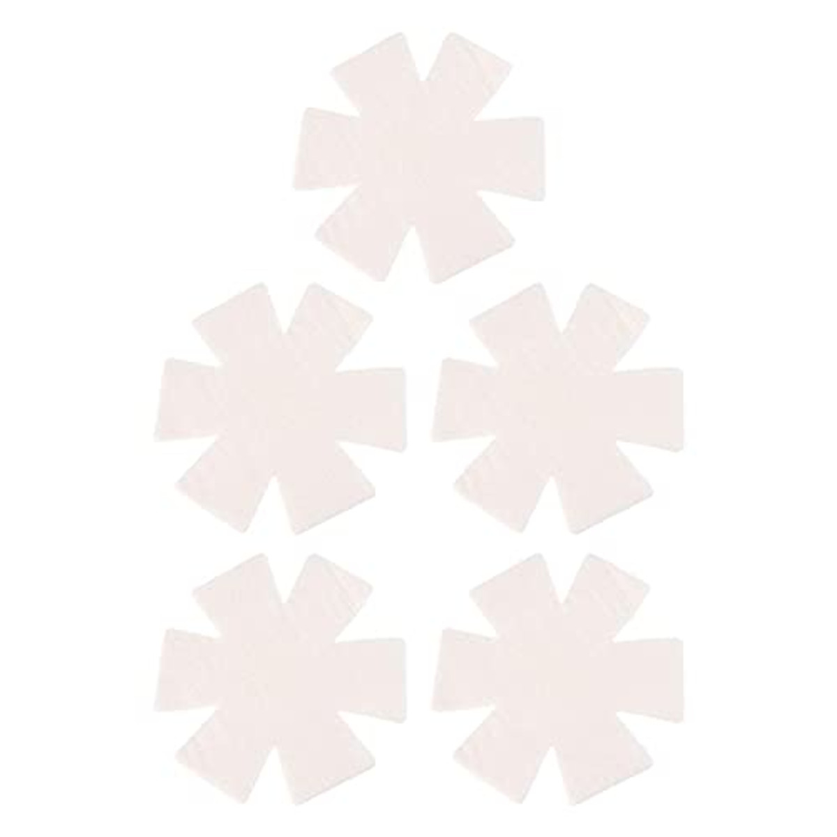 M I A 5pcs Canary Finch Nesting Felt Pads Bird Breeding Wire Nests Cushions Bird Eggs Mat Warm Hut Material for Racing Pigeon Bird Breeding Supplies White