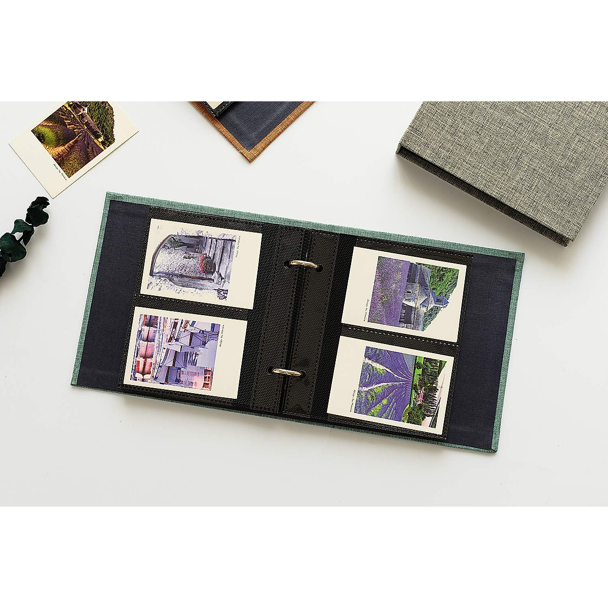 Fancyme 100 Pockets Instax Mini Photo Album Film Book Compatible with Fujifilm Instax Mini LiPlay 11 9 8 7s 90 70 25 Instant Camera 3 Inch Picture Name Card Holder (Beige)