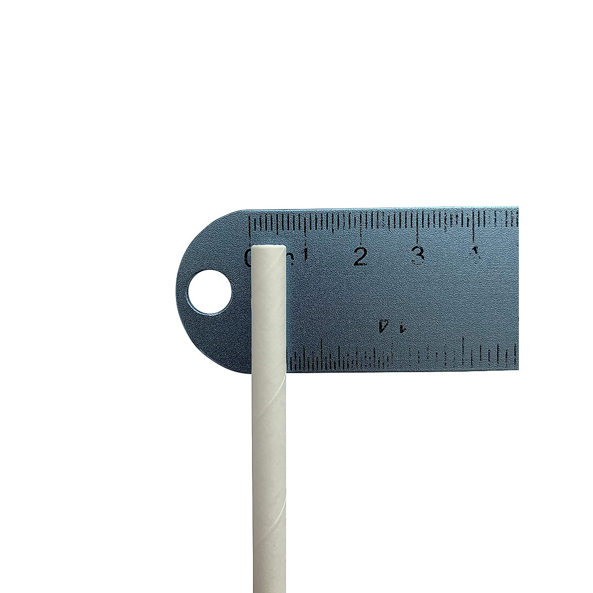 Kingseal Disposable PAPER Drinking Straws, FSC Certified, Paper Wrapped, WHITE, 7.75 Inch Length x 6mm Diameter, Jumbo" Size, Biodegradable, Earth Friendly, Bulk Pack - 400 Count Box