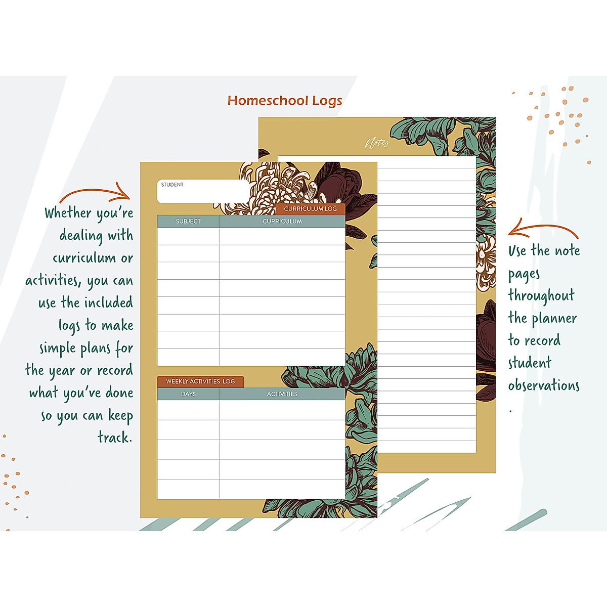 Day by Day Homeschool Planner, 2023-2024 School Year - by Well Planned Gal