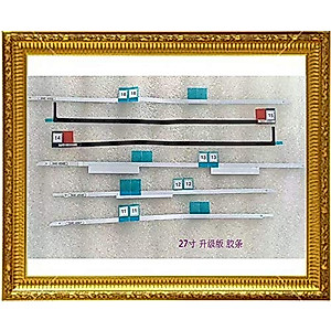 ShineBear 30 Sets/Lot Original New A1419 LCD Screen Adhesive Stickers Strips Tape Glue kit for iMac 27" A1419 2012 2013 2014 2015 Year - (Cable Length: Standard)