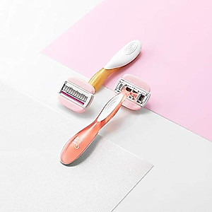 BIC Soleil Balance Women's Disposable Razor, Assorted, 2 Count (Pack of 1)