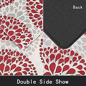 Homcomoda Boho Kitchen Rugs Sets 2 Piece Cushioned Anti Fatigue Kitchen Mats for Floor Non Slip Waterproof Comfort Mats for Kitchen Laundry Office