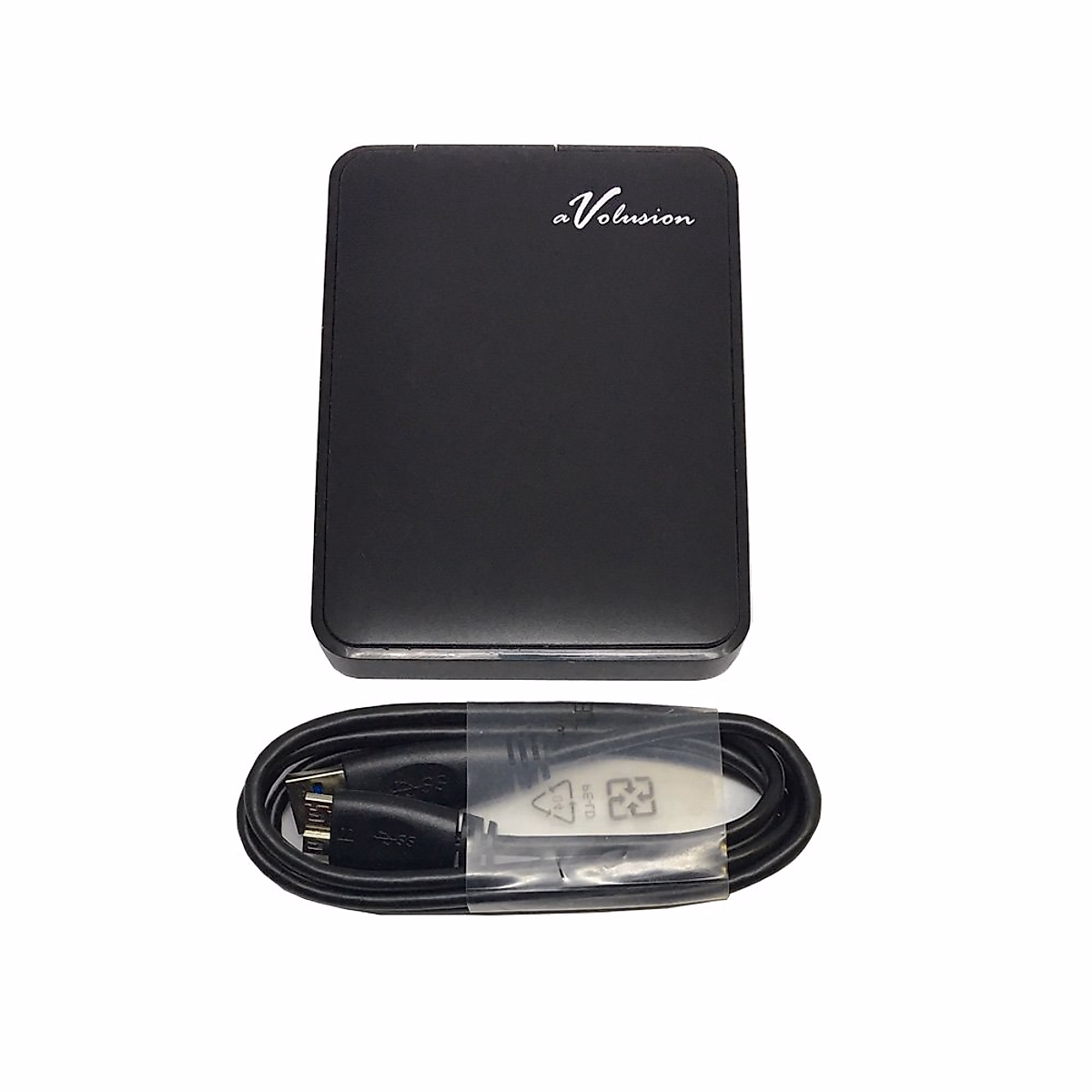 Avolusion Portable Slim USB 3.0 External Hard Drive (NTFS Pre-Formatted, for Windows OS Laptop, Desktop, Tablet) - 2 Year Warranty (500GB)