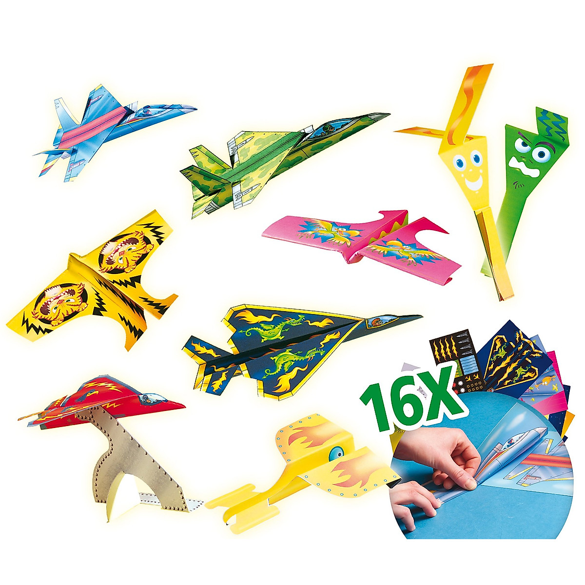 SES Creative Paper Airplane Folding Kit