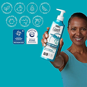 Curel Hydra Therapy Itch Defense Moisturizer and Body Wash Set, Wet Skin Lotion + Curel Itch Defense Calming Daily Cleanser, Body Wash, for Dry, Itchy Skin, 12 oz & 10 oz, Pack of 2