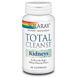 SOLARAY Total Cleanse Kidneys, Veg Cap (Btl-Plastic) | 60ct