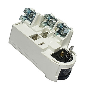 HMHAMA Replacement TY-QZ-109 PTC Starter Relay Refrigerator Overload Protector Compatible with Haier/Frestec Refrigerator Compressor Spare Part