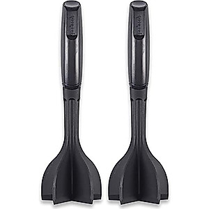 GoodCook High-Temp Nylon 5-Blade Head 10" Hamburger Ground Meat Choppers Pack of 2, Black