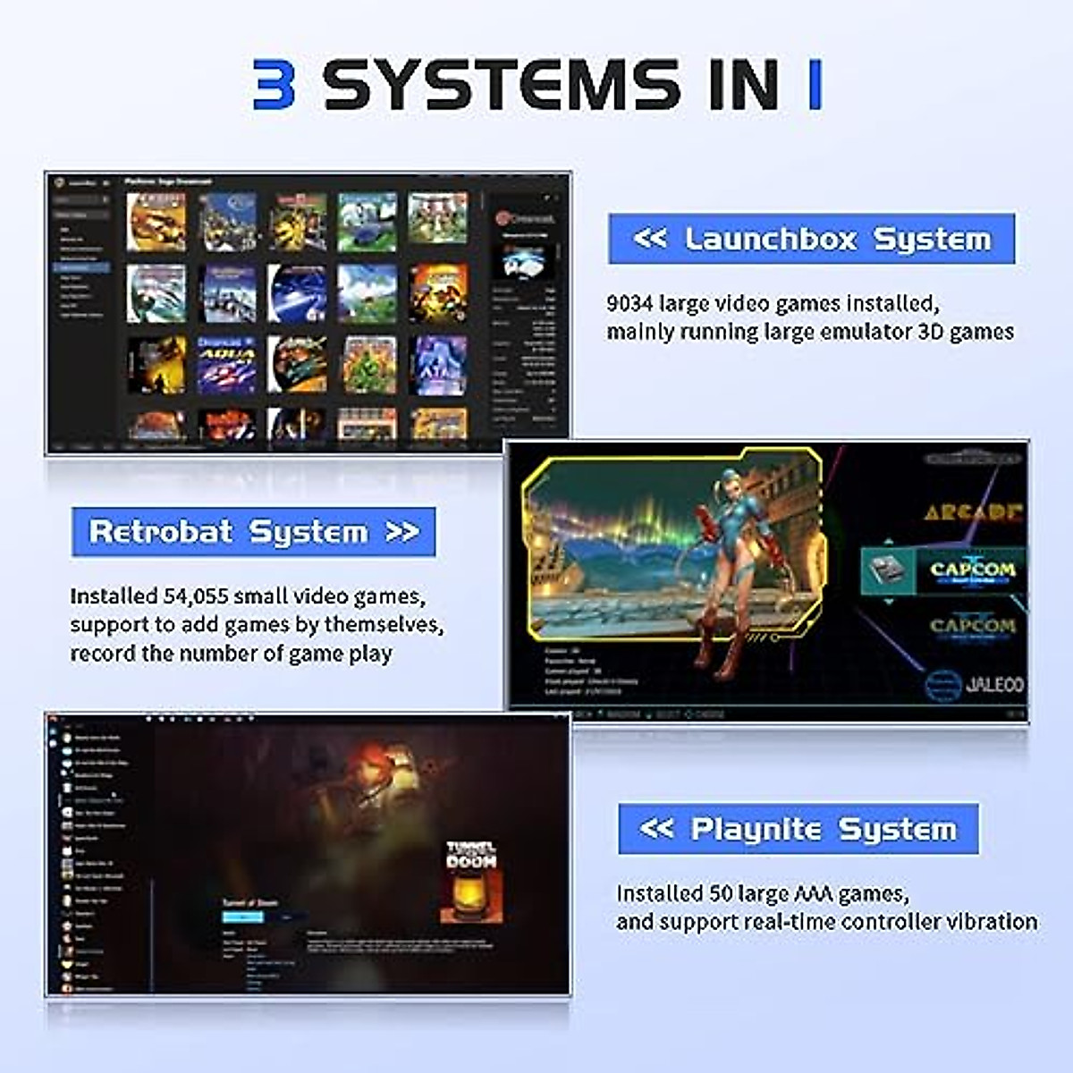 Retro Games Card,Handheld Game Console Game Card, Plug and Play Built-in 40,000+ Retro Games/73 Emulators/EmuELEC 4.6 (256G)