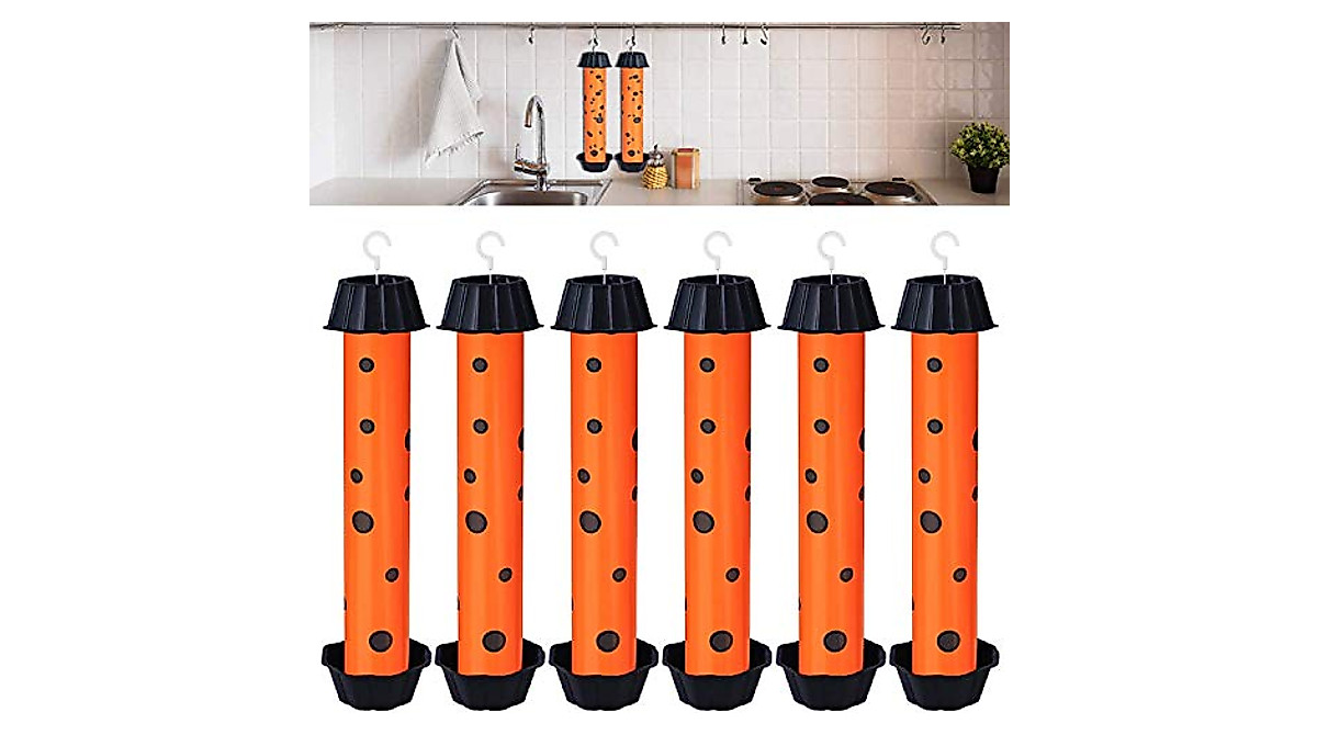 Stingmon 6 Pack Fly Trap Stick - Effective Insect Catcher