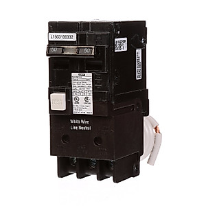 Murray MP250GFA 50 Amp 2-Pole GFCI Circuit Breaker with Self Test & Lockout Feature