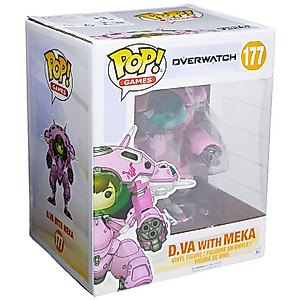 Funko POP Games: Overwatch D.VA & Meka 6" POP and Buddy Toy Figure, 36 months to 1200 months