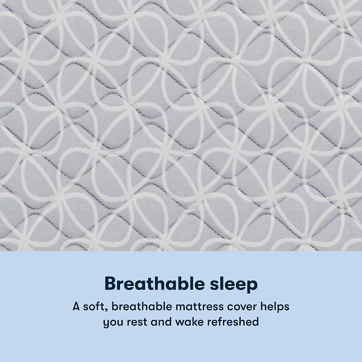 Serta Classic Clarks Hill 2.0, Firm 12.5" Queen Mattress, Zoned Support, Cooling, Breathable and Pressure Relieving - 100 Night Trial, CertiPUR-US Certified