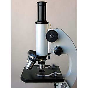 AmScope M60A-PS25 Monocular Student Compound Microscope 40X - 640X + 25 Prepared Slides