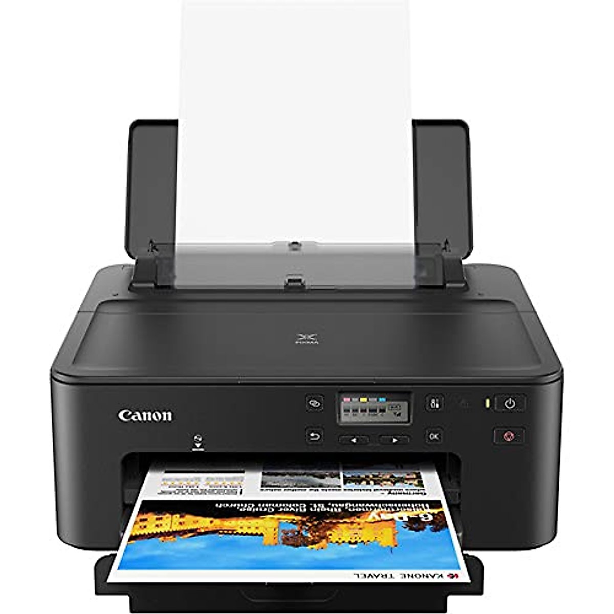 Canon PIXMA TS702a Wireless Home Office Smart Printer for Document and Photo Fast Printing with Alexa & Mobile Print 3109C002 Bundle with DGE High Speed USB Cable + Business Productivity Software Kit