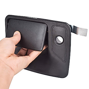 FAERSI Exterior Outside Door Handle Front Left Driver Side Replacements for 1999-2016 Ford F-250 F-350 F-450 F-550 Super Duty | 2000-2005 Ford Excursion | 00-15 Ford F650 | 00-13 Ford F750, 79306