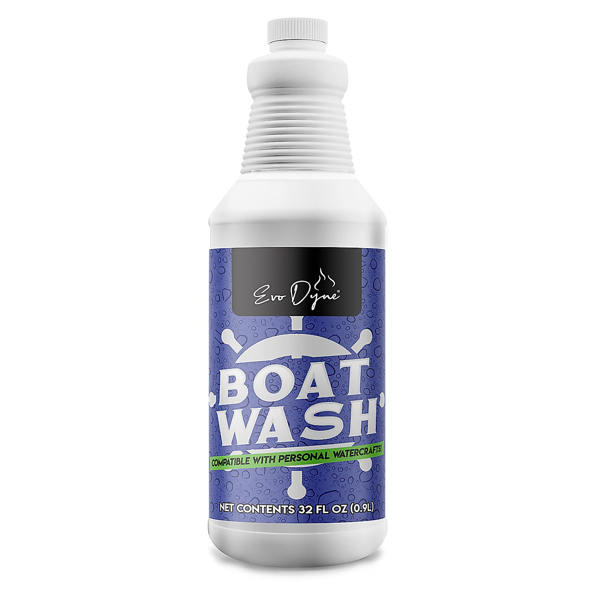 Boat Wash, Concentrated Boat Soap (32-oz), Made in the USA | Multi-Surface Cleaner for Fiberglass, Painted Surfaces, Vinyl, Plastic, Rubber, Aluminum, Teak, Varnished Surfaces & more!
