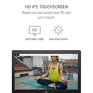 HP Chromebook 11 Laptop, MediaTek MT8183, 4 GB RAM, 64 GB eMMC, 11.6" HD Touchscreen, Chrome OS, Long Battery Life, USB-C Port, Custom-Tuned Speakers, Lightweight (11a-na0110nr, 2022, Snow White)