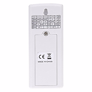 Ambient Weather WS-10 Wireless Indoor/Outdoor 8-Channel Thermo-Hygrometer with Three Remote Sensors