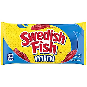 SWEDISH FISH Mini Soft & Chewy Candy, Easter Candy, 24 - 2 oz Bags