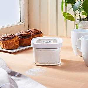 ZWILLING Small Cube, S Container, .34-qt, 2-pc Set, Clear