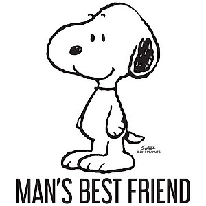 CafePress Snoopy: Man's Best Friend Ceramic Coffee Mug, Tea Cup 11 oz