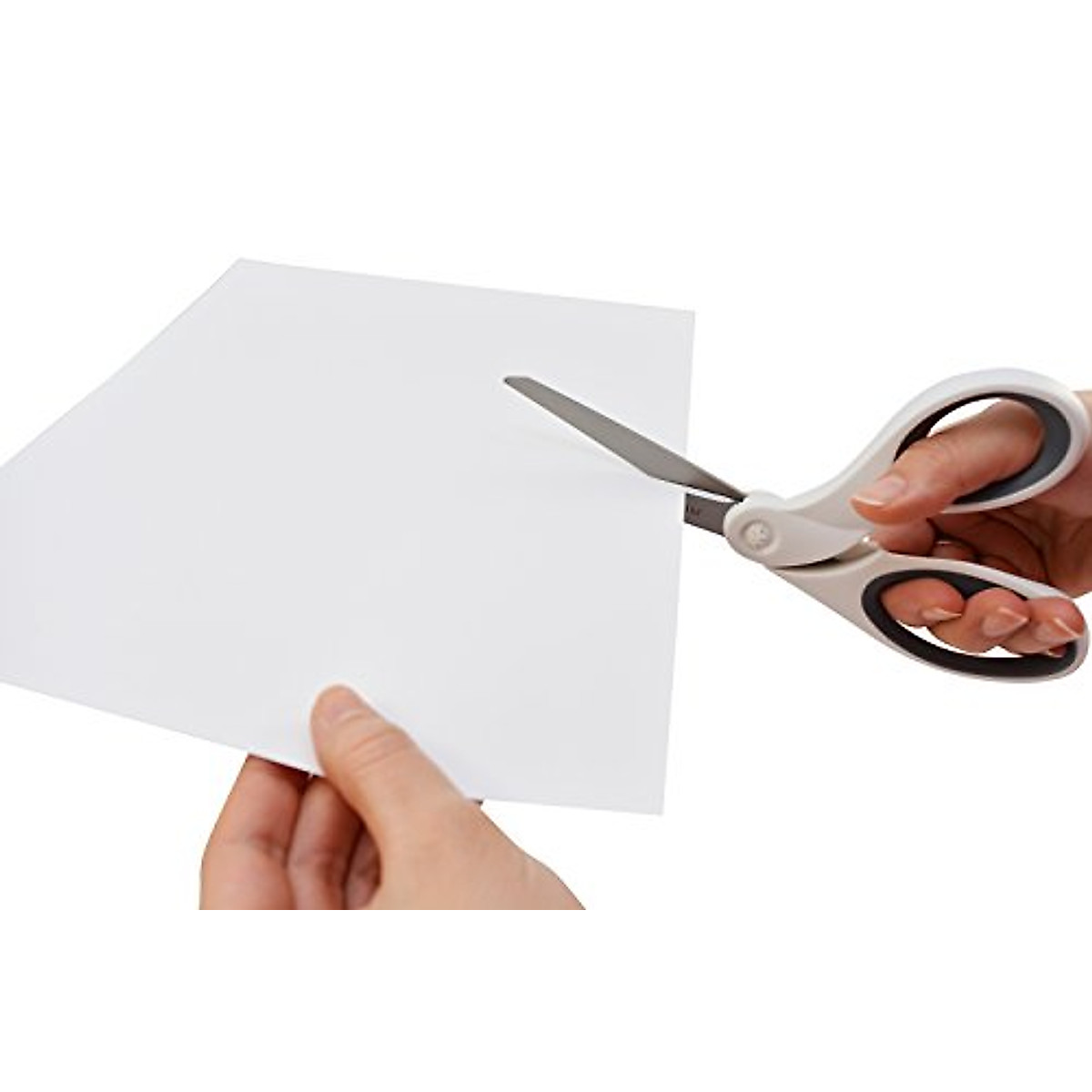 Westcott 8" Bent and 5" Straight Titanium Bonded Craft Scissors, Combo Pack (16378)