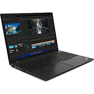 Lenovo ThinkPad T16 16" WUXGA (AMD Ryzen 5 PRO 6650U, 16GB DDR5 RAM, 512GB SSD, 6-Core (Beat i7-1250U)) Business Laptop, FP, Backlit, FHD Webcam, Wi-Fi 6E, 3-Yr WRT, IST Cable, Win 10/11 Pro, Black