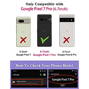 Goocrux for Google Pixel 7 Pro Case Sun and Moon Stars for Girls Women Cute Space Girly Phone Cover Fashion Gold Print Unique Design with Slide Camera Cover Aesthetic Cases for Pixel 7 Pro 5G 6.7 inch