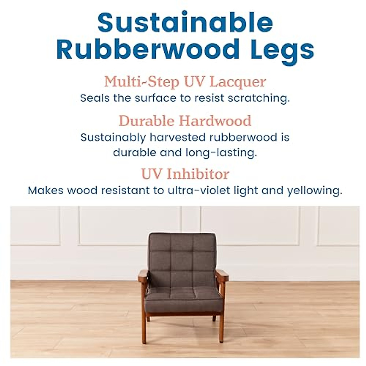 ECR4Kids Hadley Arm Chair, Kids Furniture, Raisin