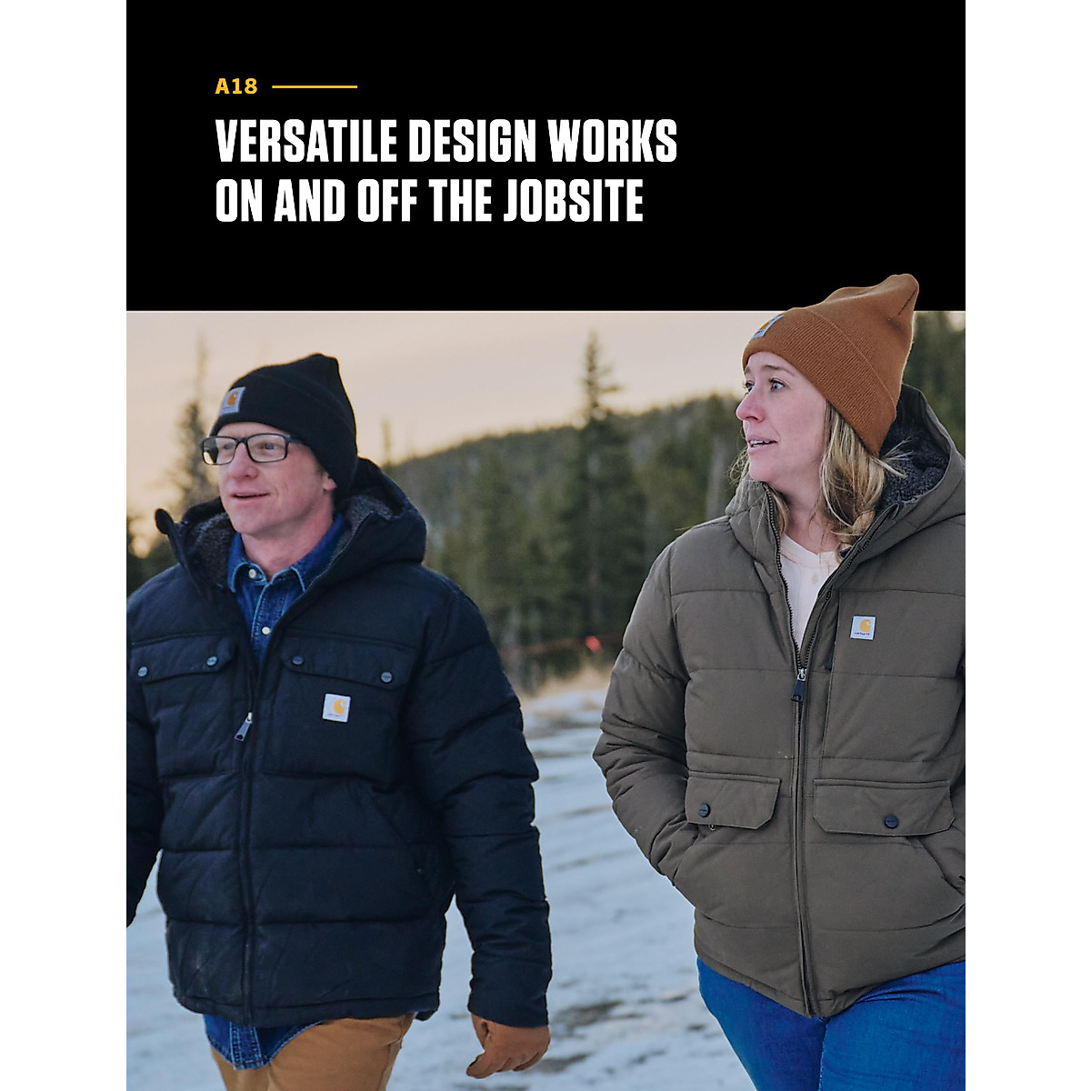 Carhartt Men's Knit Cuffed Beanie, Brown, One Size