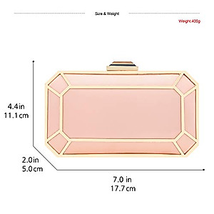 Fawziya Crystal Clutch Evening Bags Satin Purse For Party Night-Roe Gold