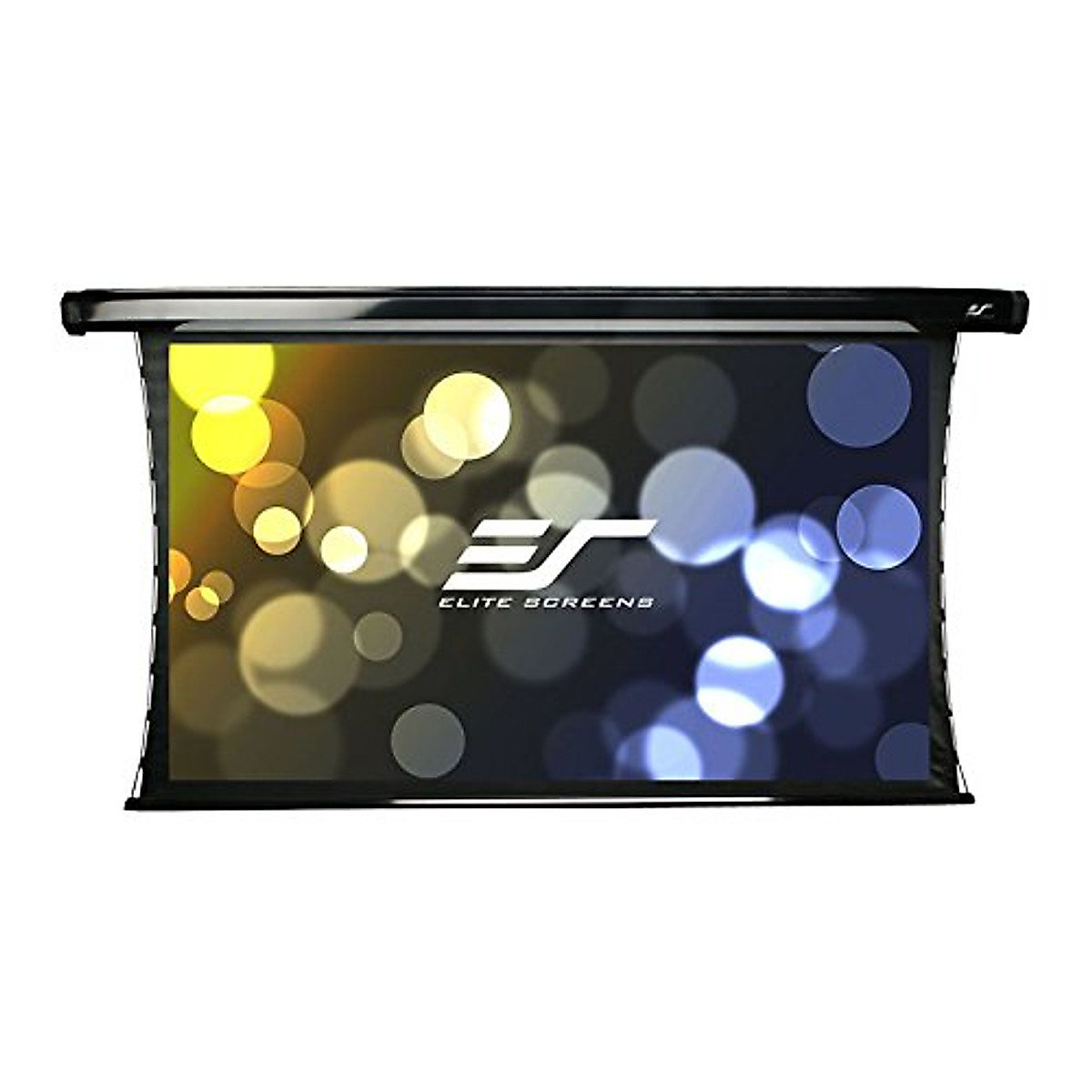 Elite Screens CineTension 2, 150-inch Diagonal 16:9, 4K/8K Tab-Tensioned Electric Drop Down Projection Projector Screen, TE150HW2-E20