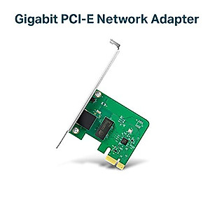 TP-Link 10/100/1000Mbps Gigabit Ethernet PCI Express Network Card (TG-3468), PCIE Network Adapter, Network Card, Ethernet Card for PC, Win10/11 supported