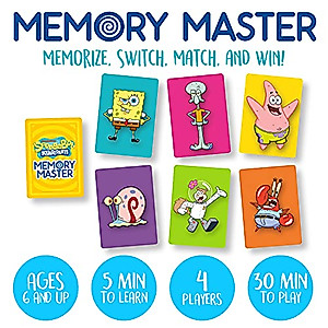 AQUARIUS - SpongeBob SquarePants Memory Master Card Game