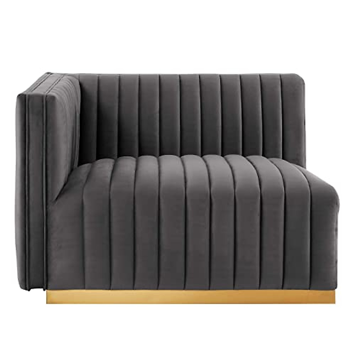 Modway Conjure Sectional, Gold Gray